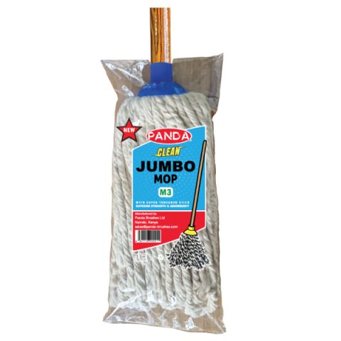 Jumbo Floor Mop with Stick L3 - Panda Brushes